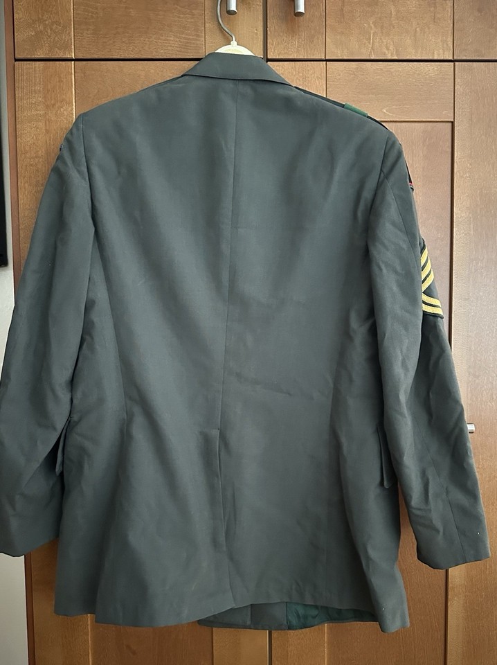 Vintage Army Sergeant First Class Korea Service Military Dress Uniform ...