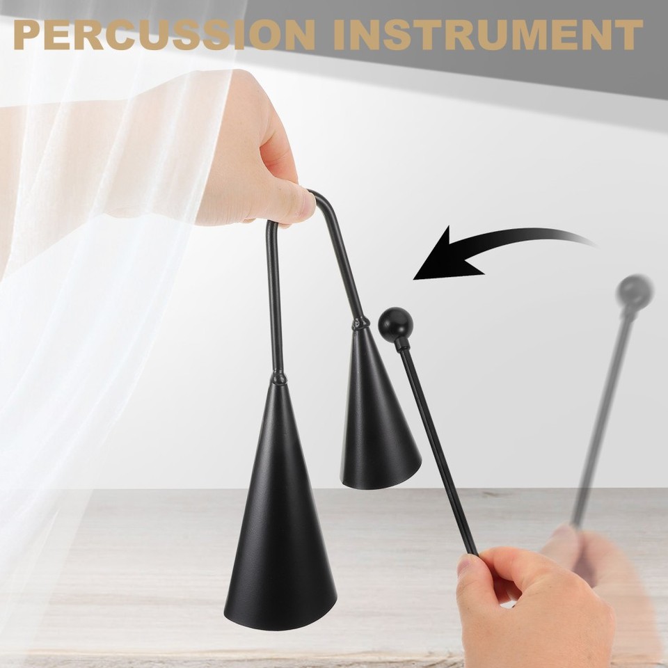 Cowbell Set Latin Percussion Small Instruments Loud Noise Maker Musical ...
