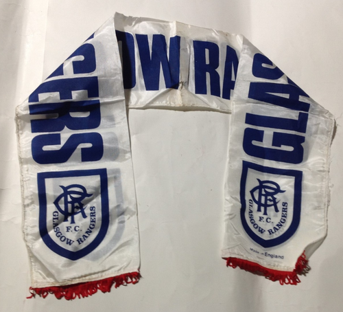 Glasgow Rangers vintage 1970s SCARF - WITH DEFECTS | eBay UK