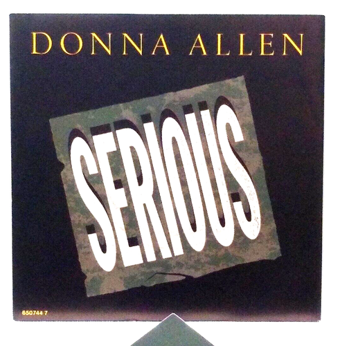 Donna Allen - Serious / Bad Love - UK 45 | eBay