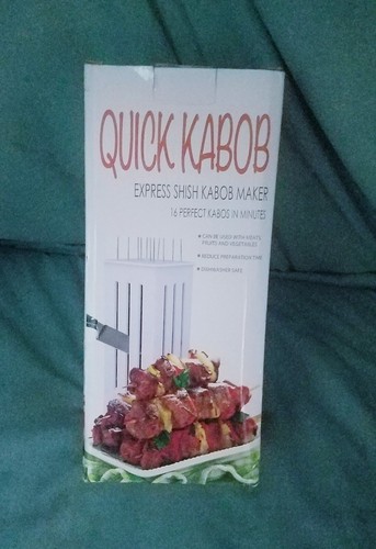 Quick Shish Kabob Maker with Box Good Condition | eBay