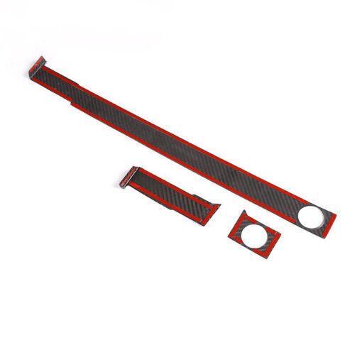 Dash Strip Trim Dry Carbon Fiber For Range Rover Sport 2014-2022 Center ...