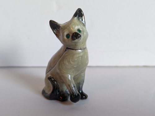 MONET Villager Siamese Cat Hinged Trinket Box | eBay