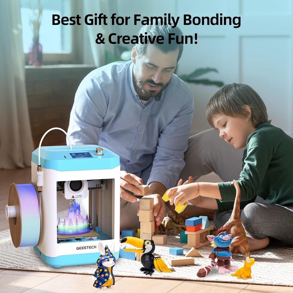 Geetech M1S Mini 3D Printer Mini Size WiFi 3D Printer App Control ...