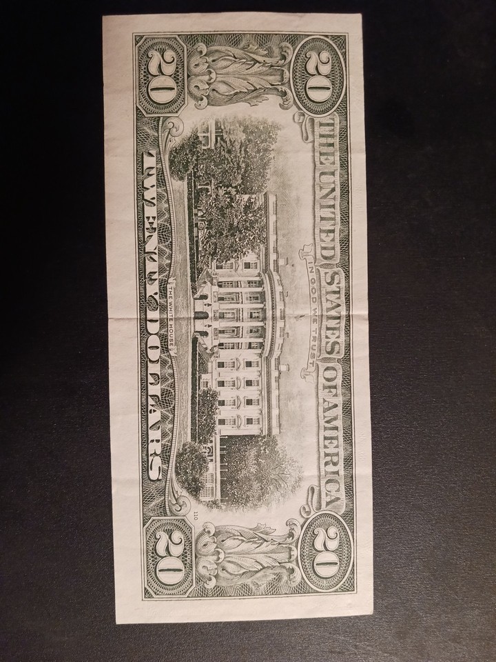 Misprinted US Twenty Dollar Note | eBay