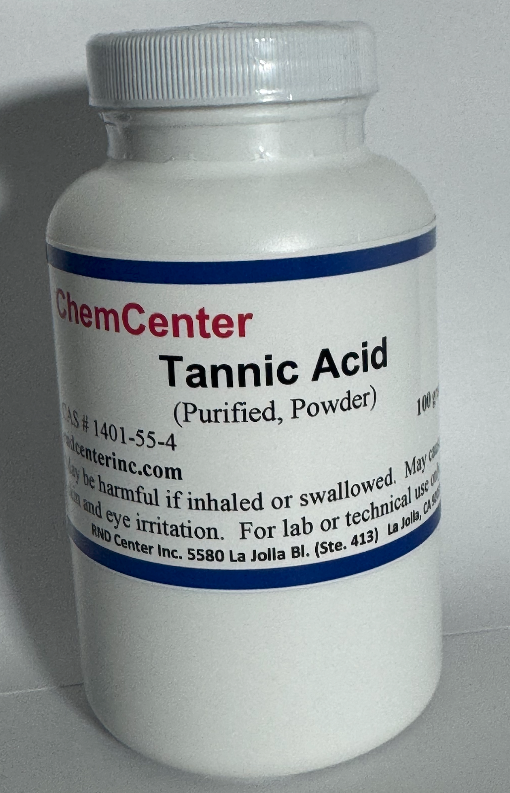 Tannic Acid, Purified Powder, 100 grams | eBay