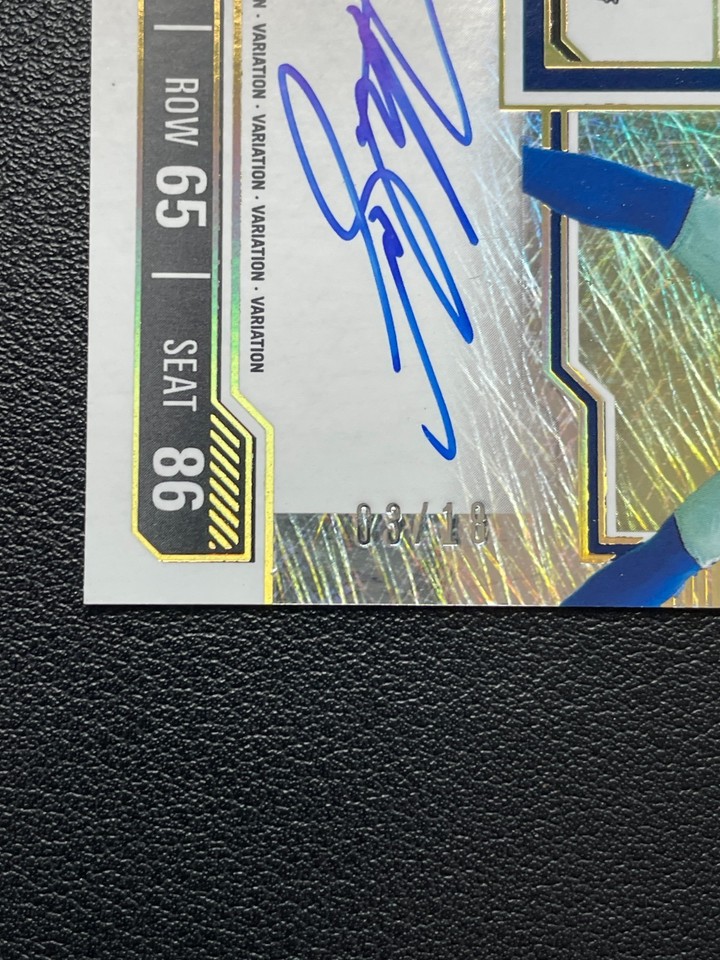 2024 Contenders Football Luke Schoonmaker Rc Week 18 Ticket Auto 03/18 ...