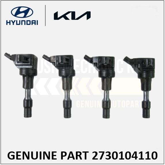 GENUINE OEM Hyundai Kia Ignition Coil Assy 2730104110 4 Pins | eBay