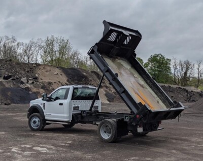 Telescopic Trailer Dump Kit - 8 ft to 10 ft Bodies - 78" Stroke ...