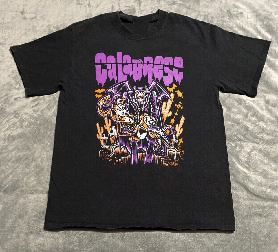 Calabrese Band Rock Tour Short Sleeve T-Shirt Full-Size S to 5XL | eBay