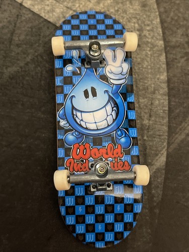 Tech Deck Skateboard World Inc Wet Willy Ultra Rare Blue with Custom ...