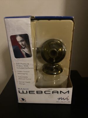 Mi Micro Innovations Basic Webcam (black) — Model IC50C Crazy Talk ...