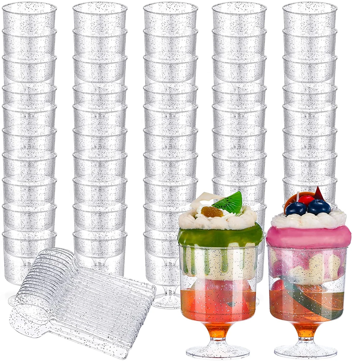 Disposable Mini Dessert Cups