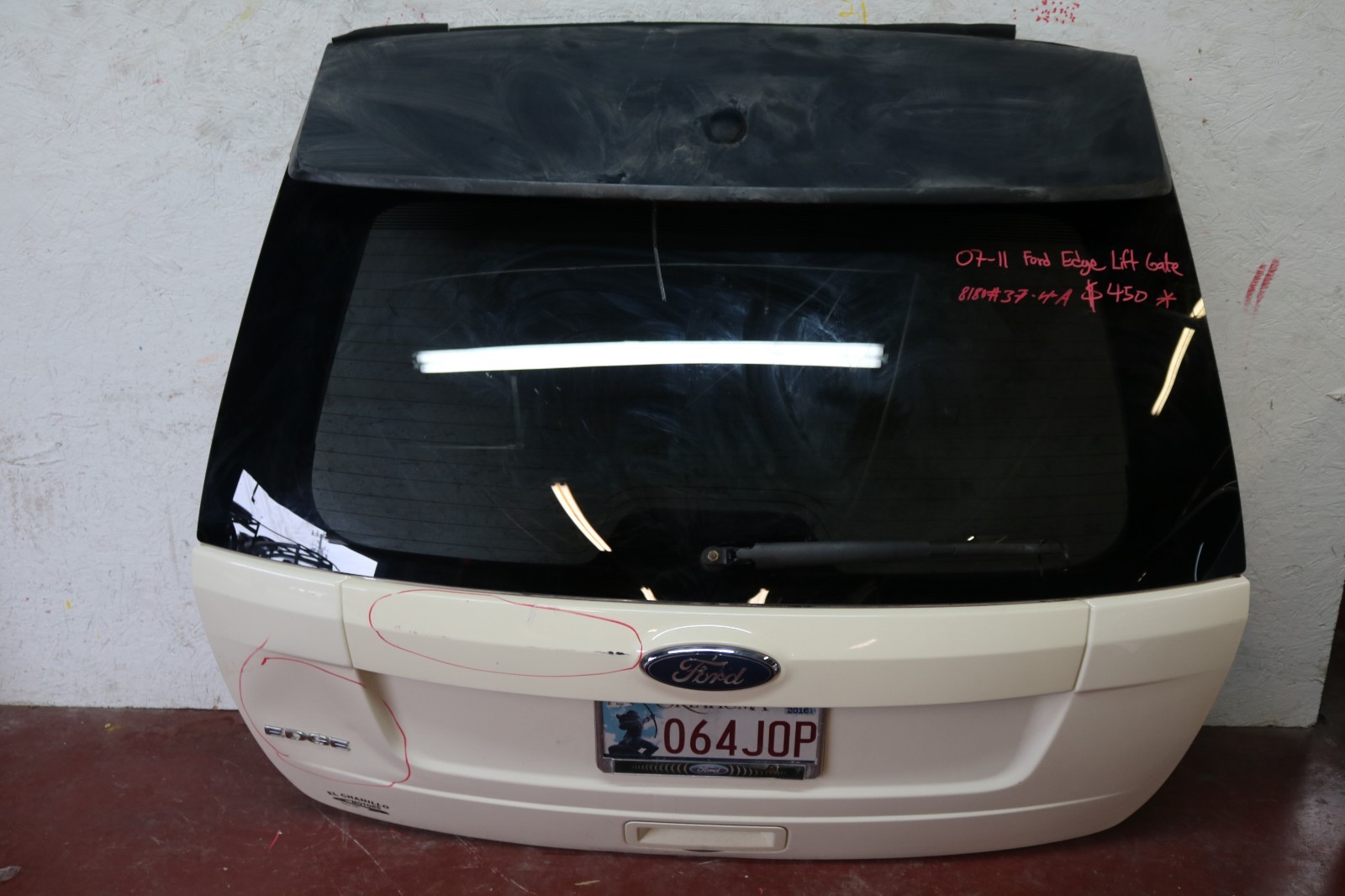 2007-2011 Ford Edge Liftgate Rear | 8180374A | Genuine OEM | Rear