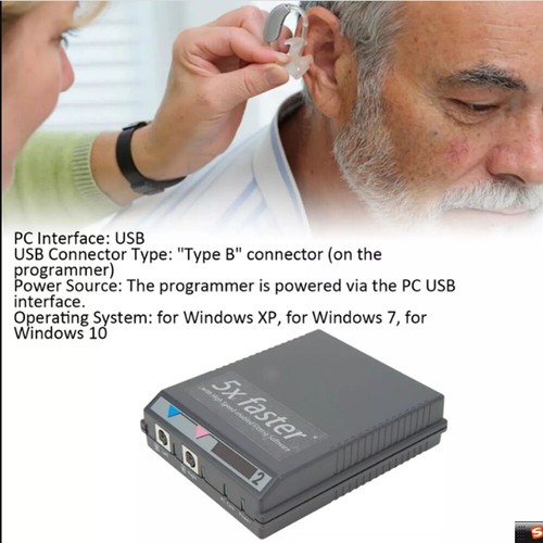 Black Hipro 2 Digital Hearing Aid Programmer Programming Machine ...