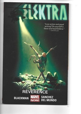 Elektra Volume 2: Reverence - Marvel Comics Trade Paperback Graphic ...