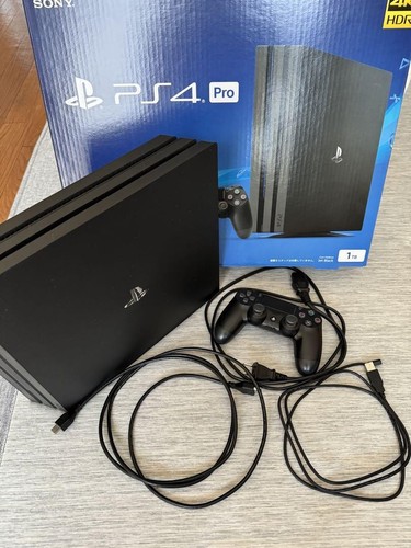 Playstation 4 Pro Jet Black 1Tb 7100B | eBay