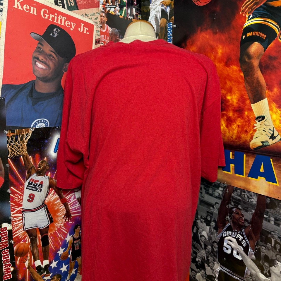 Vintage 90s Atlanta Hawks T Shirt Logo 7 Grafiti Basketball Tee Sz XXL ...