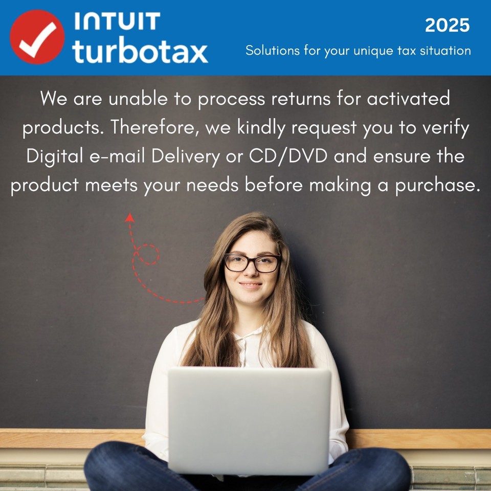 [NEW VERSION] TurboTax Deluxe 2025 PC/Mac Download - e-mail Delivery ...