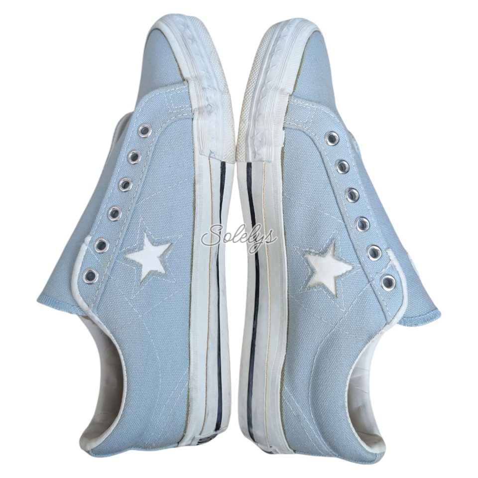 CONVERSE One Star 95 Vintage 1990s Ox Low Sky Blue Made in USA Sneaker ...