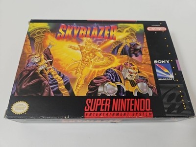 Skyblazer Authentic Box Only Super Nintendo SNES | eBay