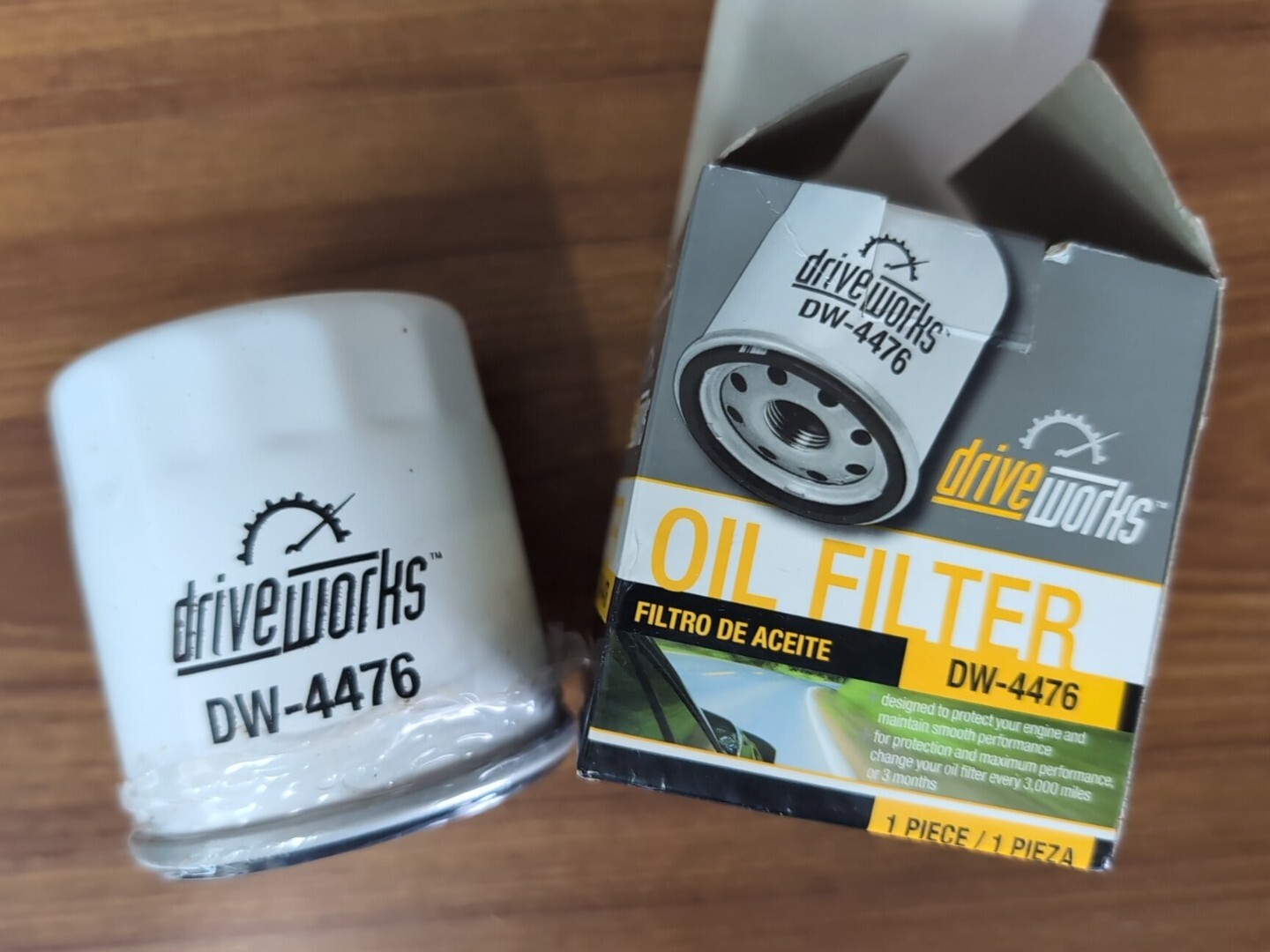 DRIVEWORKS DW-4476 - Cross reference oil filters
