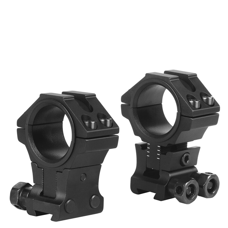 2pcs 25.4/ 30mm 20MOA Rifle Scope Rings Adjustable Mount Fit 20mm ...