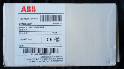 ABB Disconnect Switch OT160EV03P | eBay