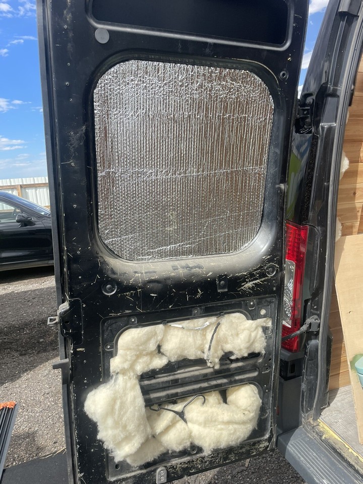 2014-2022 RAM ProMaster Rear Tail High Roof Left and Right Doors Black ...