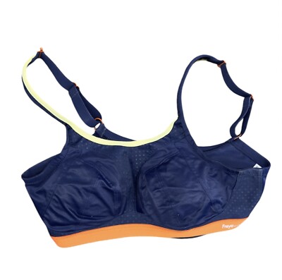 FREYA Navy Spice Active Dynamic Hi-Impact Sports Bra, US 30DD, UK 30DD ...