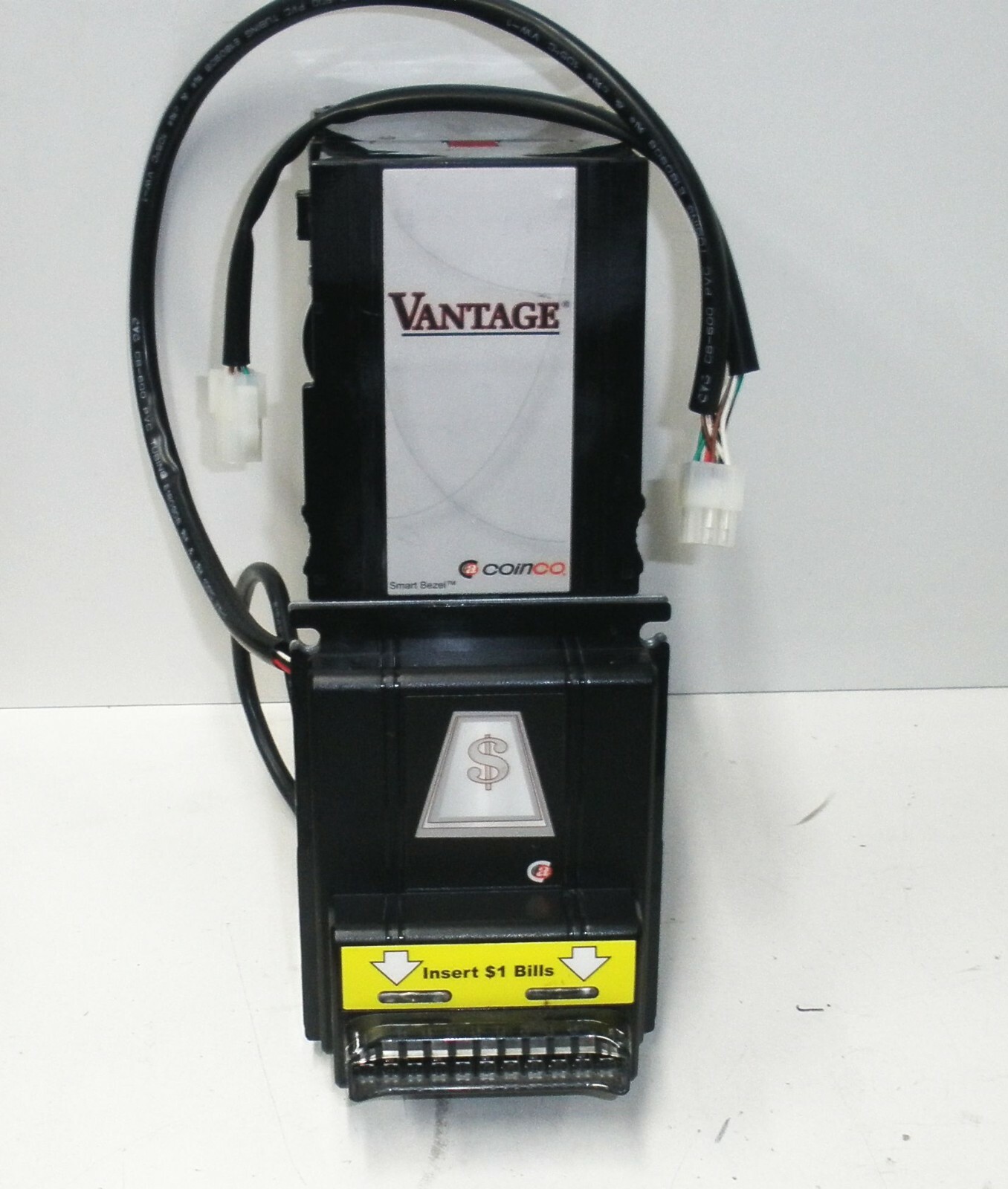 Used Coinco Vantage VX63B45US05 Bill Validator Tested-Works Great WB WC ...