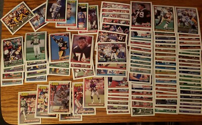 1991 Topps Football Card Lot Of 105 Minor Stars | eBay