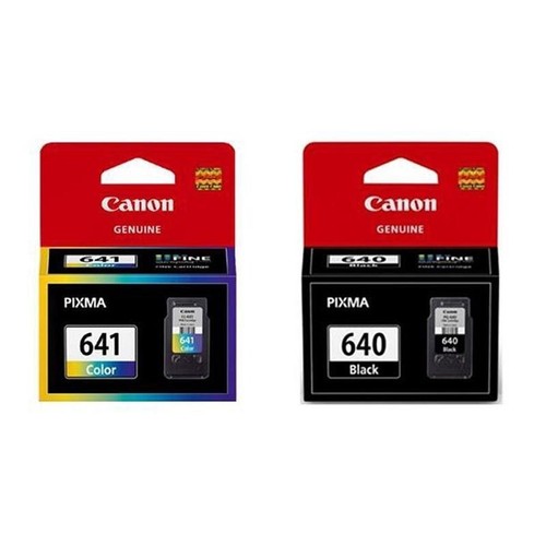 Genuine Canon cartridges PG-640 & CL-641 Combo Pack for TS5160 MG3560 ...