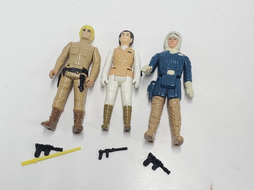 2020 Retro Star Wars Hoth Leia Luke Han Solo Lot 100% Complete Modern ...