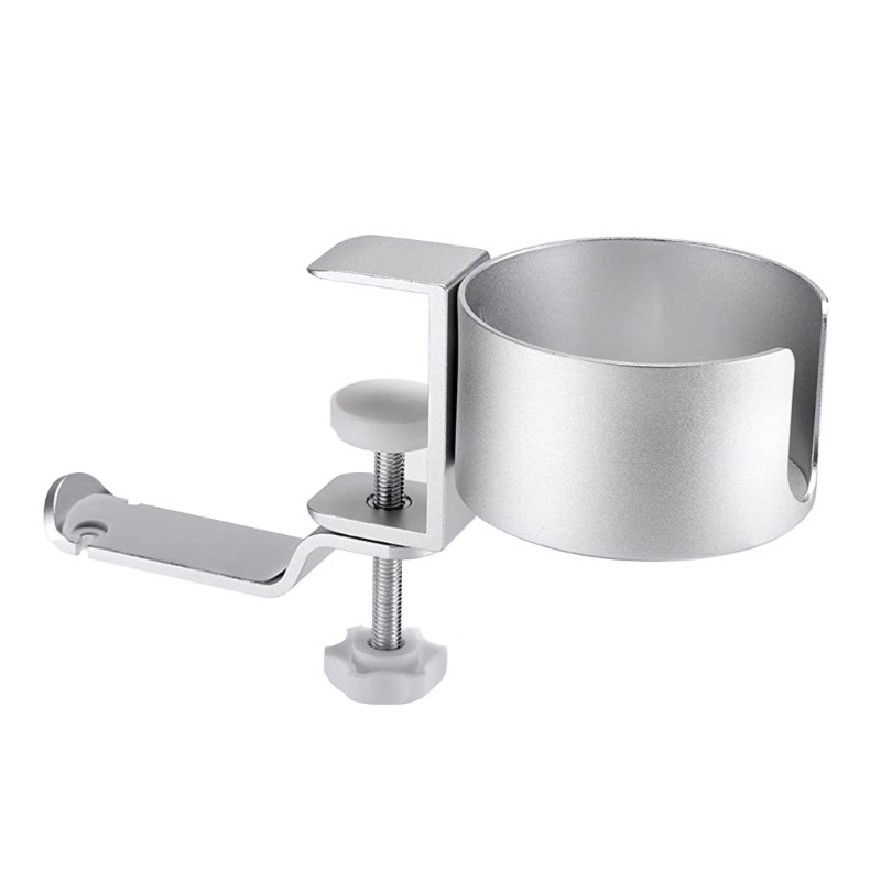 360Degree Earphone Display Stand Hanger Mount Under Desk Cup Mug Rack ...