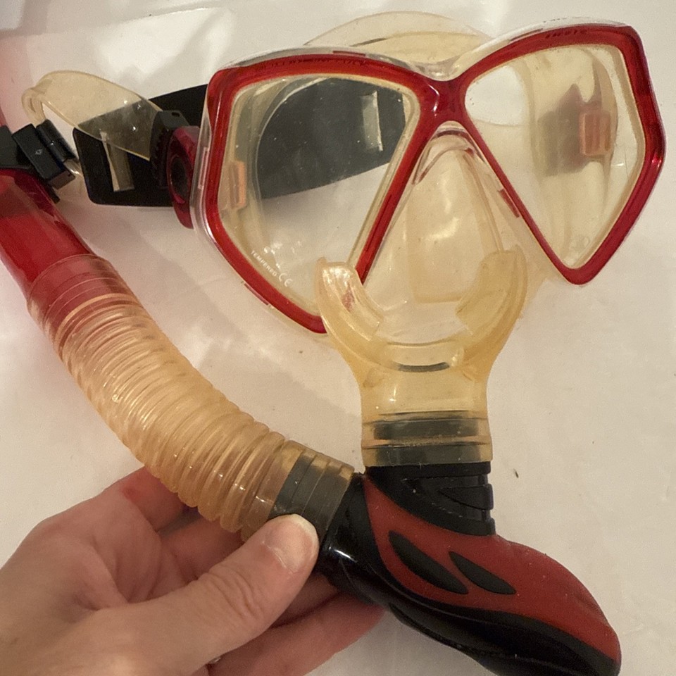 Snorkel Scuba Full Face Mask Swimming Underwater Diving Body Glove ...