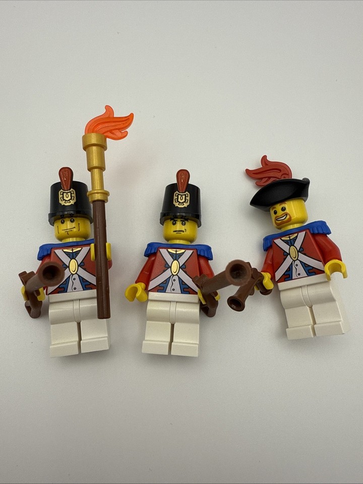 LEGO 6242 Retired Pirates Soldier's Fort Complete Minifigures + Manual ...
