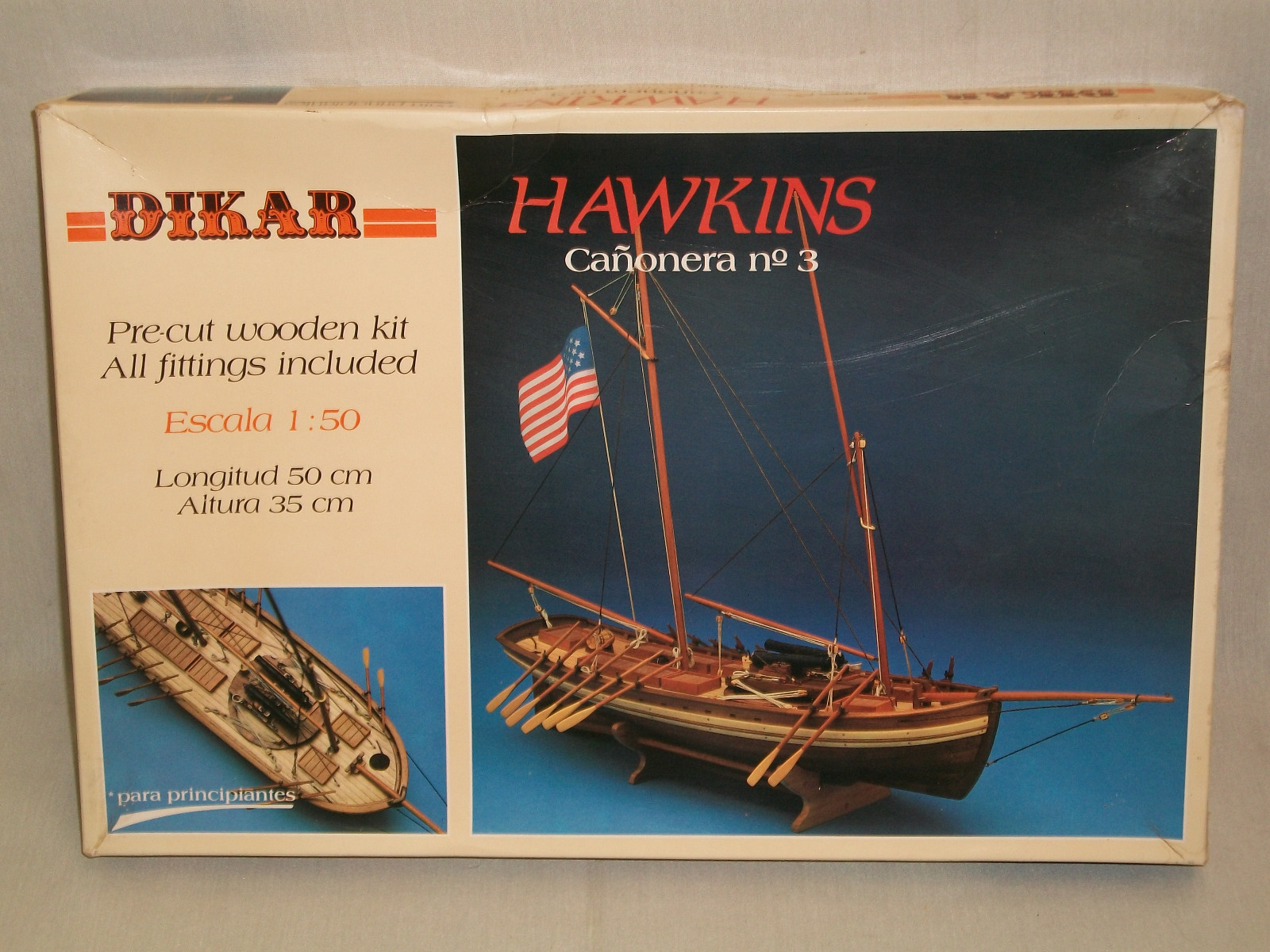 Dikar 1/50 Scale Hawkins Gunboat No. 3 | eBay