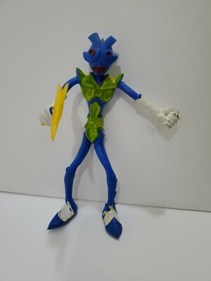 Vintage 1960s? Space Alien Novelty Bendy Rubber Toy Figure HONG KONG 5 ...