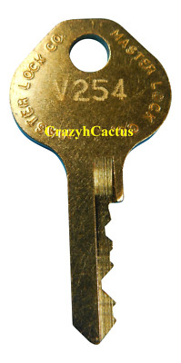 Master Lock Padlock 1525 1585 2010 2076 Control Key OEM Original Master ...