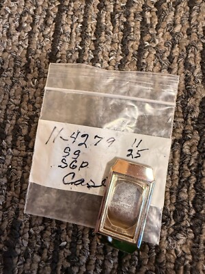 NEW VTG 1970's 80's Ladies DANI Seiko Watch Case Back Crystal RECTANGLE ...