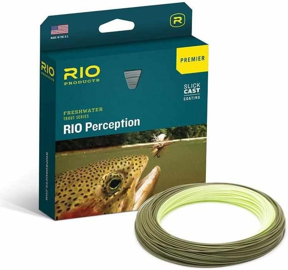 RIO Premier Perception Fly Line - Color Green / Camo - WF5F - CLOSEOUT ...
