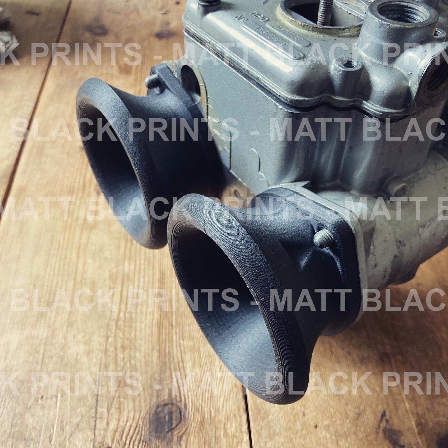 45 DCOE x 75mm WEBER / DELLORTO 3D PRINTED RAM PIPE / VELOCITY STACK ...