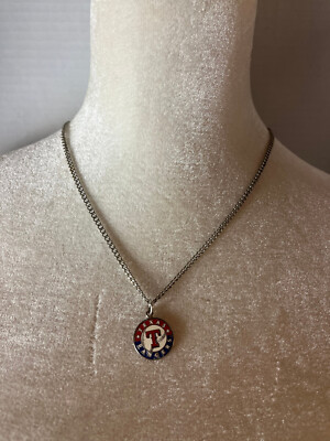 TEXAS RANGERS Necklace Jewelry Pendant | eBay