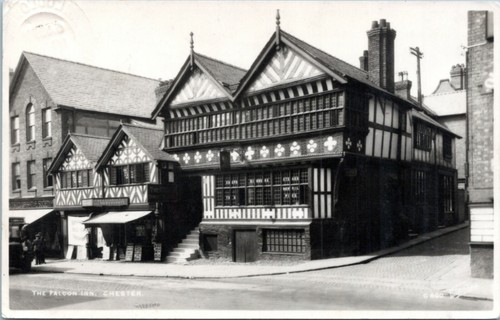 Postcard UK England Chester - The Falcon Inn | eBay