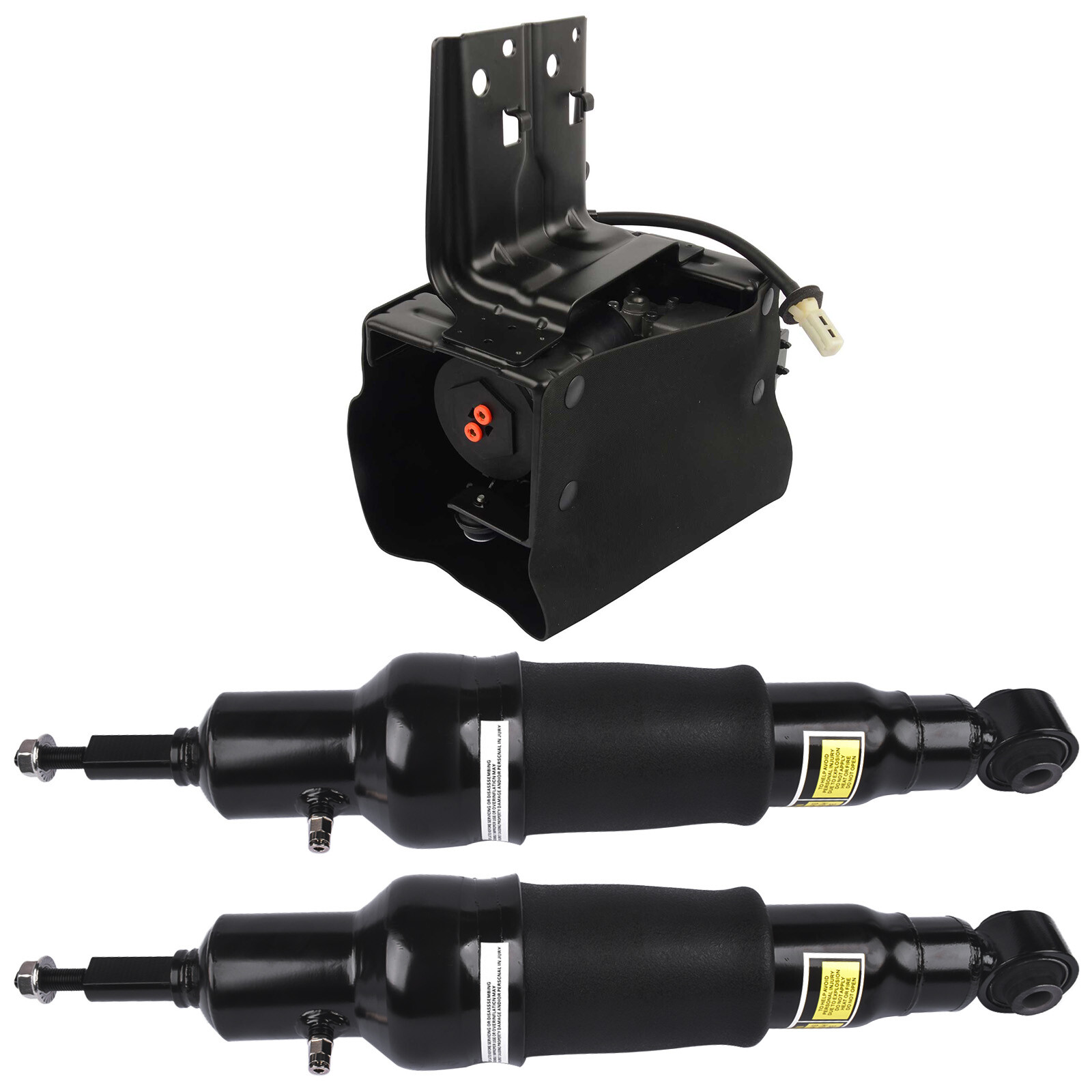 For Nissan Armada 2017-2020 Rear Air Suspension Shocks + Compressor ...