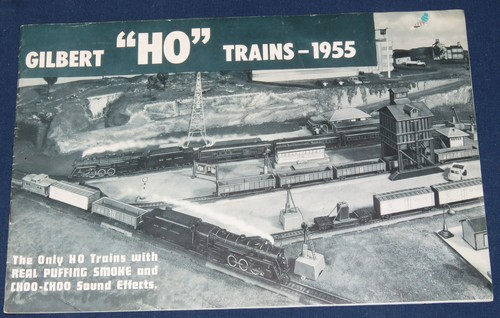 1955 GILBERT "HO" TRAINS CATALOG | eBay