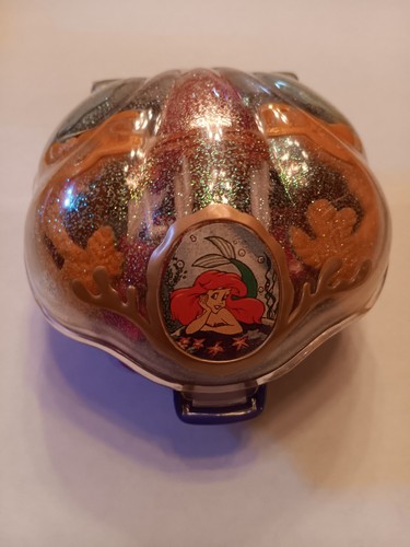 Bluebird Polly Pocket Disney Little Mermaid clam shell w/Ariel & Eric ...