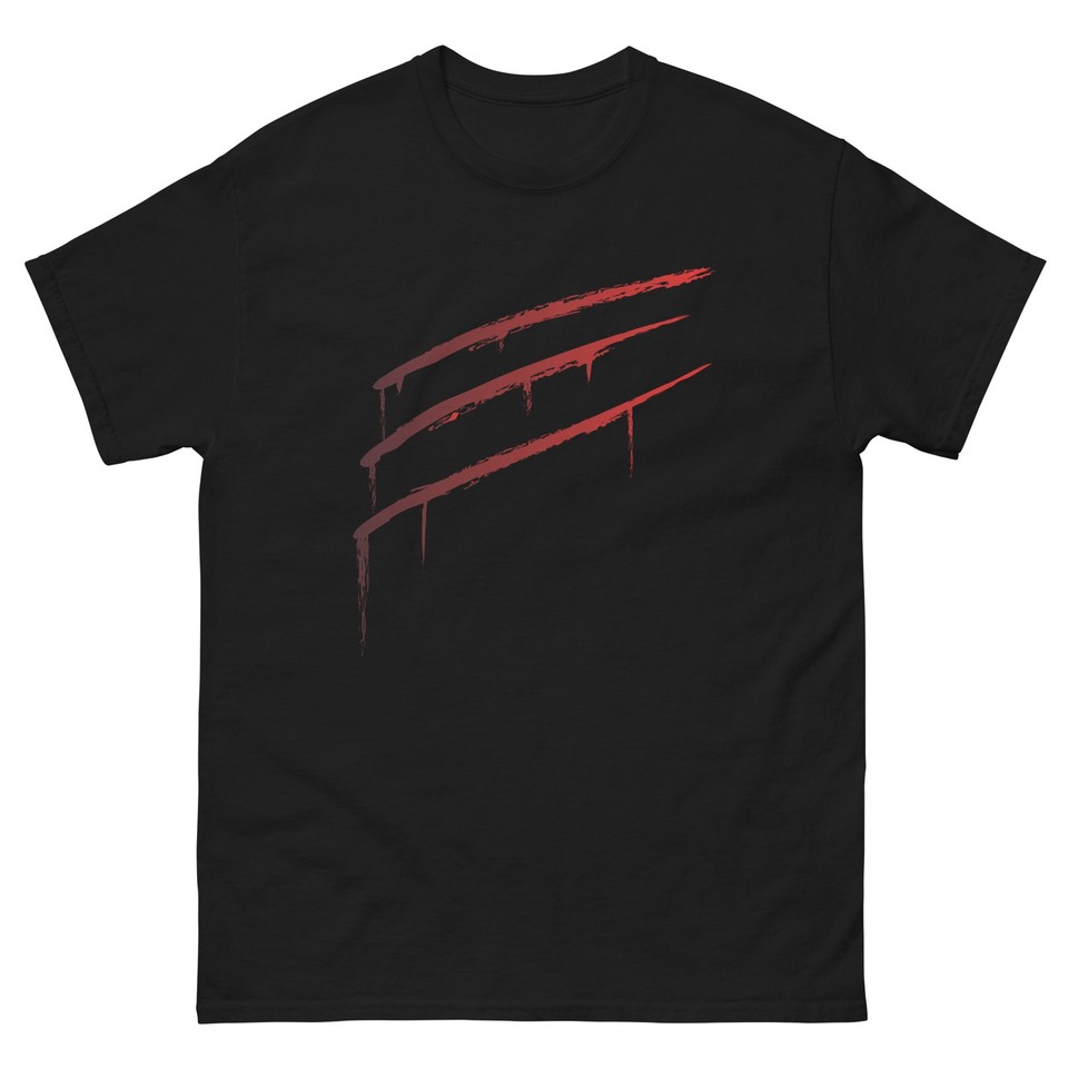 Halloween Fake Scratches Blood on Tshirt Slasher Unisex classic tee | eBay