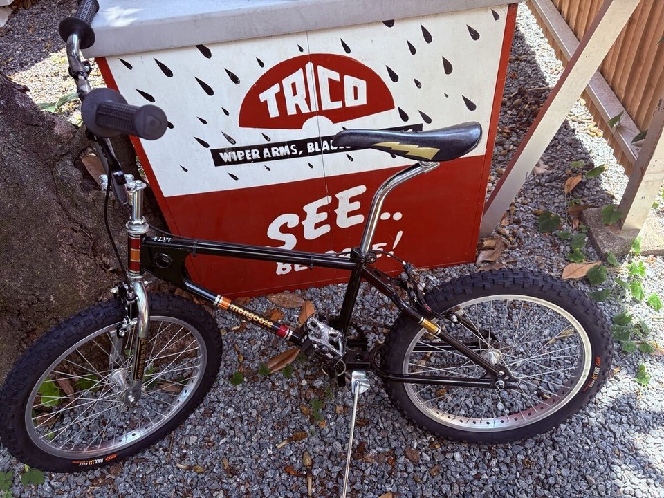 Mongoose Stranger Things MadMax 20 BMX Custom Black E.T. Kuwahara Vtg Reissue | eBay